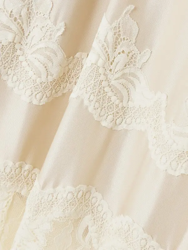 chinese dress ladies Rabanne Women's Lace Sheath Maxi Dress - Ivory main image 0
