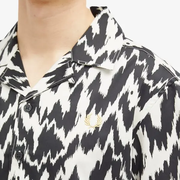 Fred Perry Animal Print Vacation Shirt
