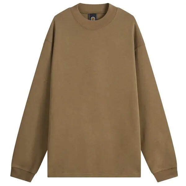FRIZMWORKS Mock Neck Long Sleeve T-shirt - Olive