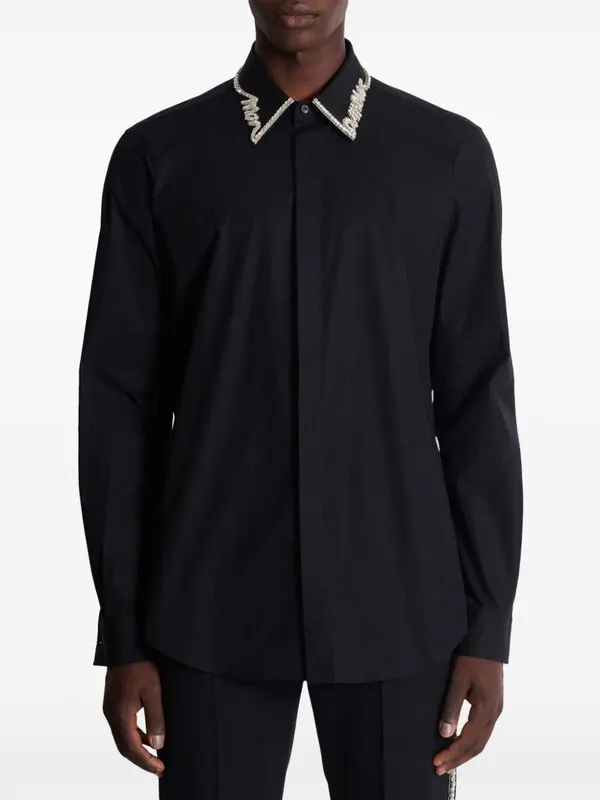 Balmain Rhinestone-embellished Shirt