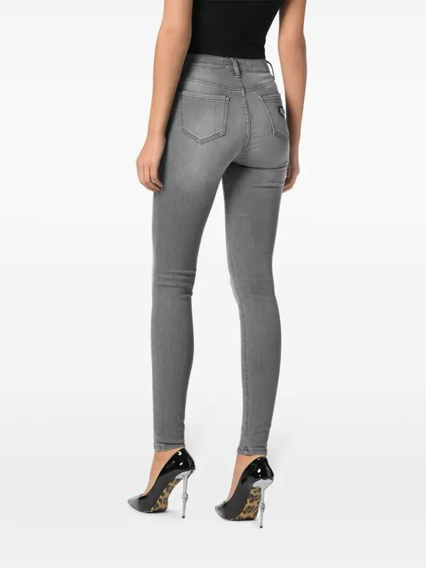 Philipp Plein High-waisted Skinny Jeans