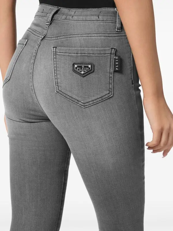 Philipp Plein High-waisted Skinny Jeans