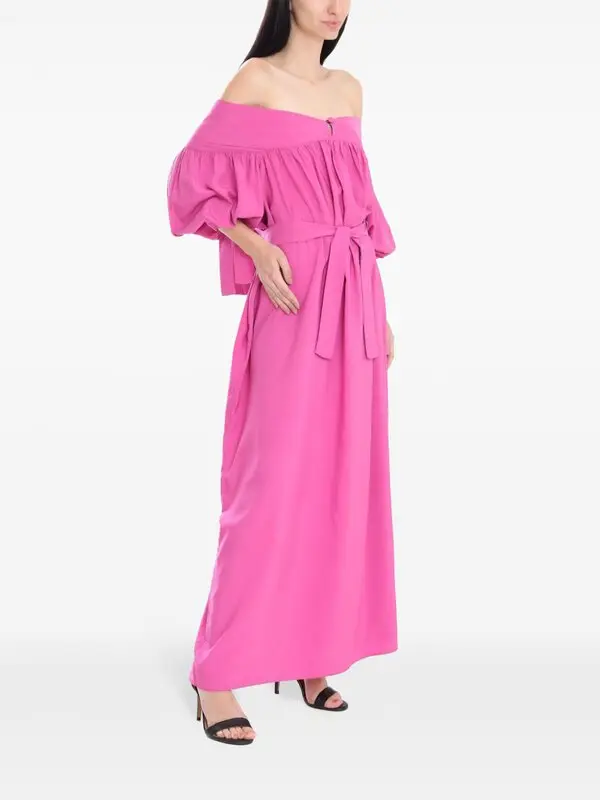 AMIR SLAMA Off-shoulder Maxi Dress