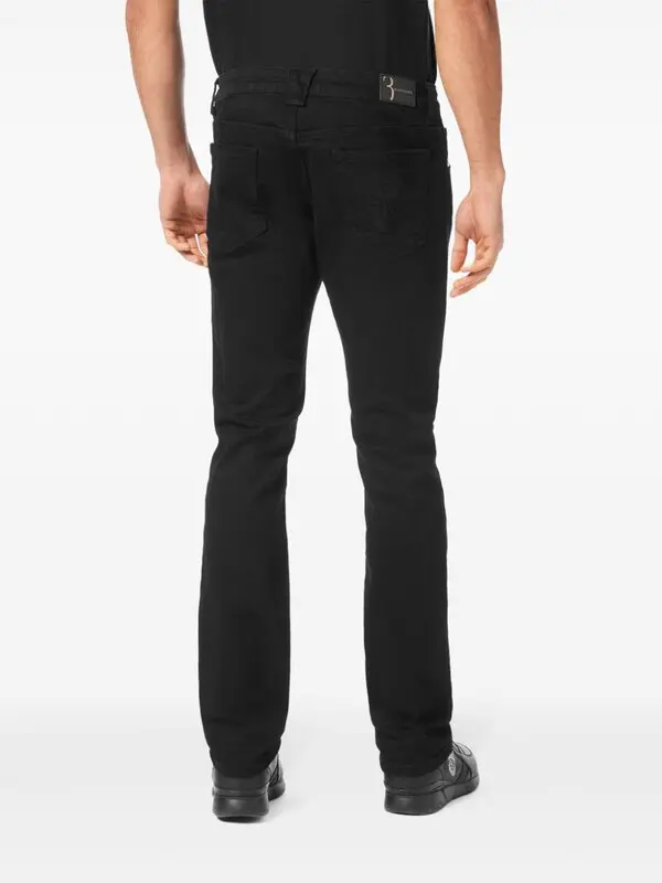 BILLIONAIRE Straight-leg Jeans - Black