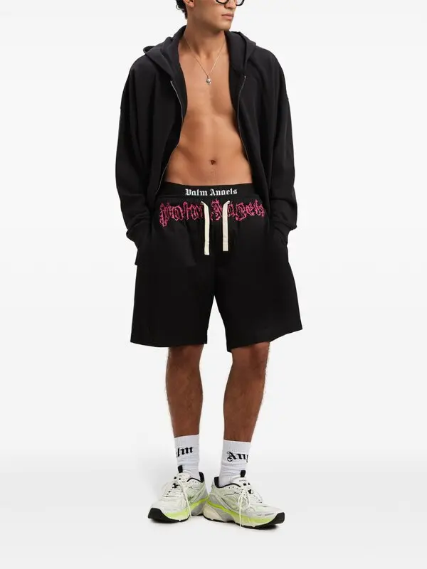 Palm Angels Logo Shorts