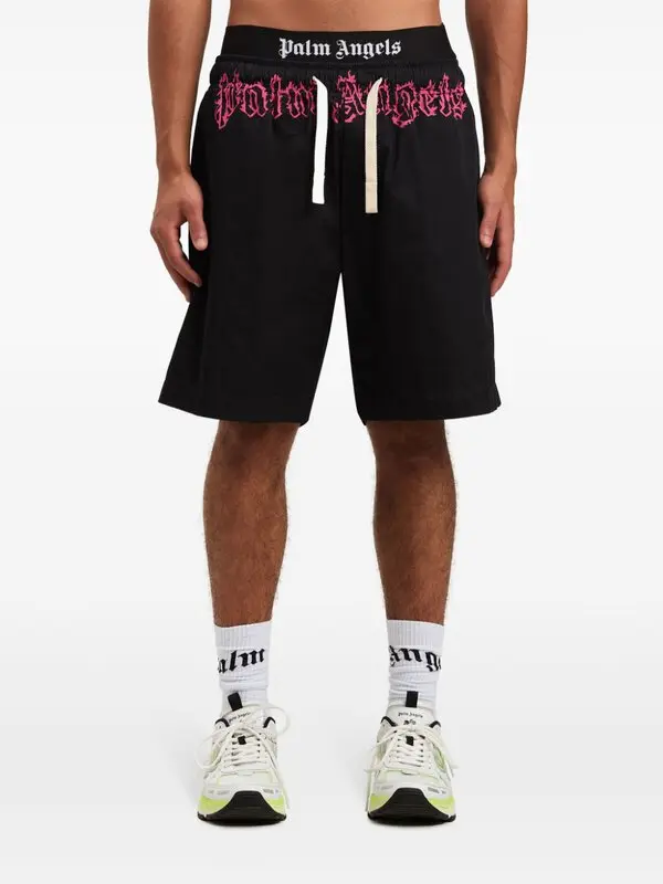 Palm Angels Logo Shorts
