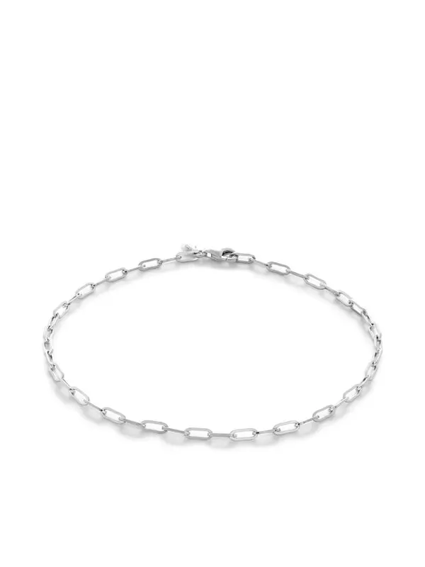 Monica Vinader Paperclip Chain Bracelet - Silver