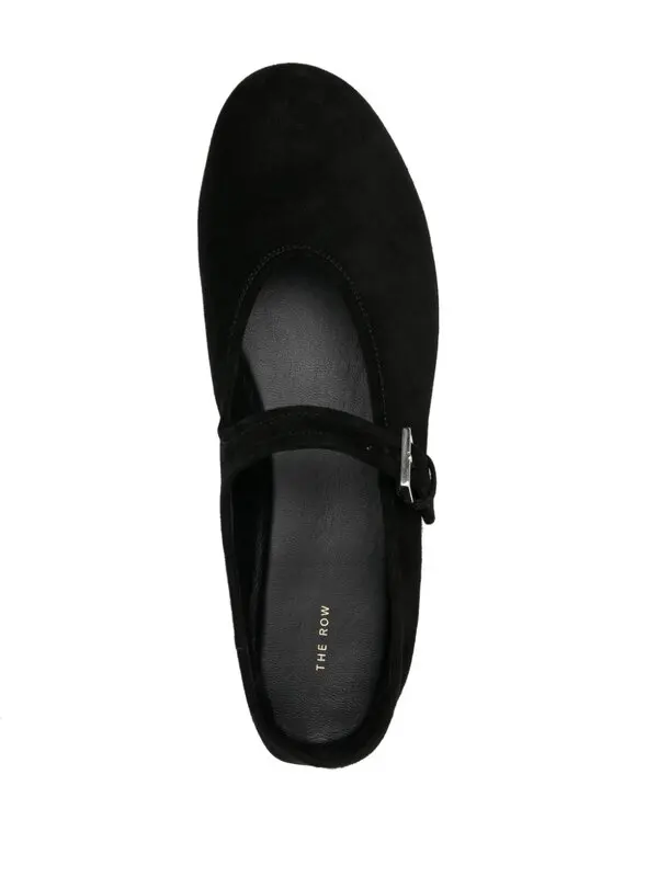 THE ROW Boheme Mj Ballerina Shoes - Black