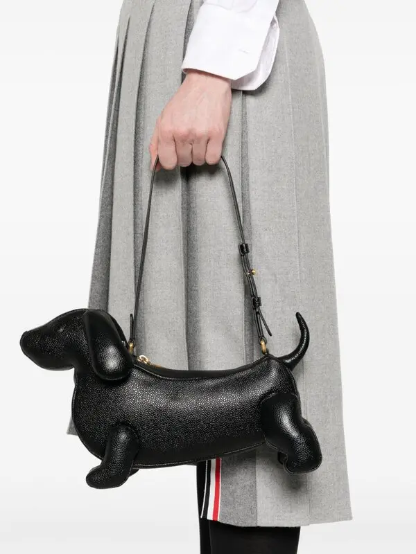 Thom Browne Pleated Midi Skirt - Grey