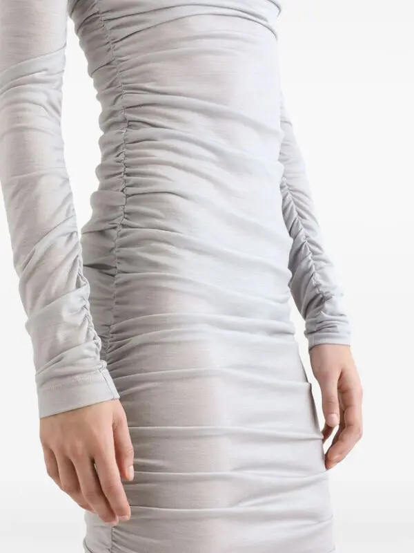 Dolce & Gabbana Ruched Midi Dress