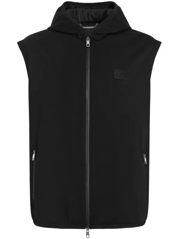 Dolce & Gabbana Logo Appliqué Gilet