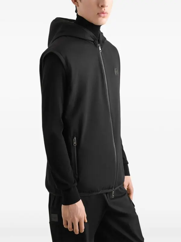 Dolce & Gabbana Logo Appliqué Gilet
