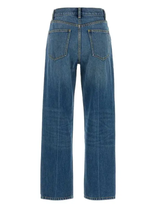 Tory Burch Slim-cut Jeans - Blue