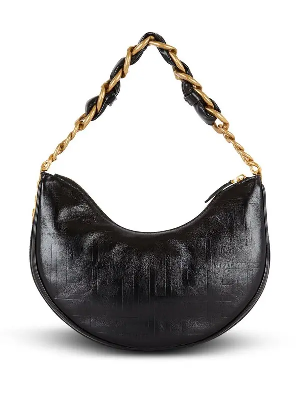 Balmain 1945 Soft Moon Shoulder Bag