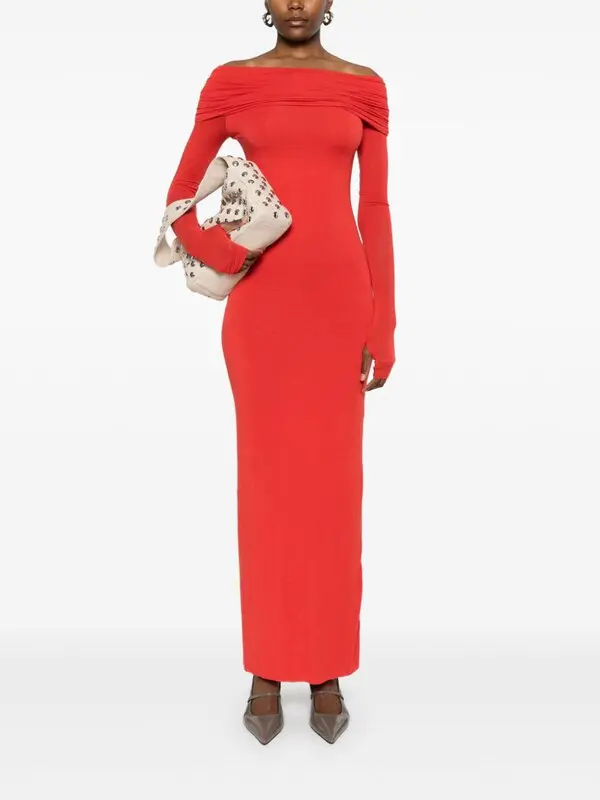 MANURI Amara Maxi Dress - Red