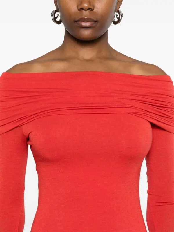 MANURI Amara Maxi Dress - Red