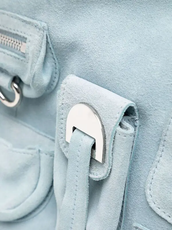 Cynthia Rowley Cargo Pocket Shoulder Bag - Blue