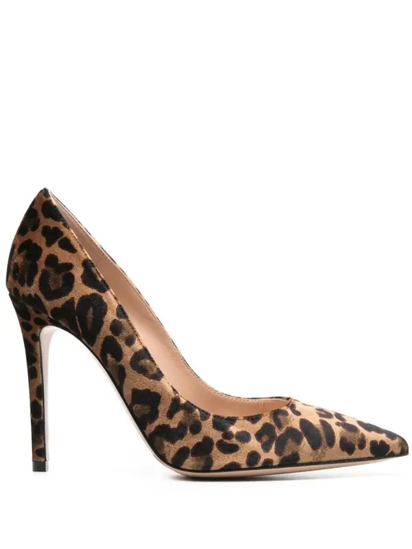 GIANVITO ROSSI 105mm Pumps - Brown