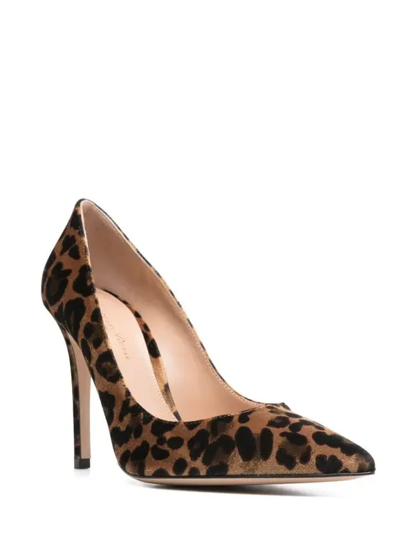 GIANVITO ROSSI 105mm Pumps - Brown