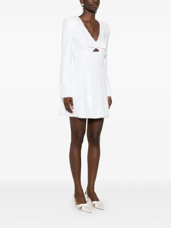 SELF-PORTRAIT Sequin Mini Dress