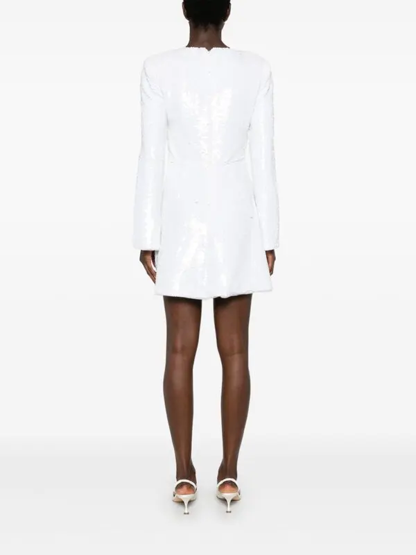 SELF-PORTRAIT Sequin Mini Dress