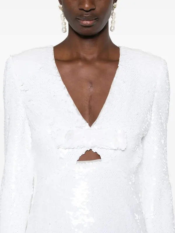 SELF-PORTRAIT Sequin Mini Dress