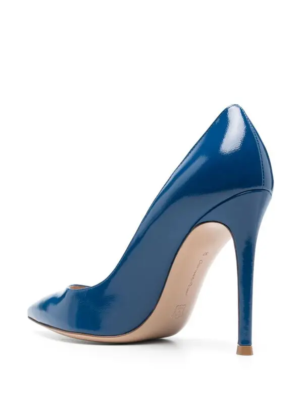 GIANVITO ROSSI 105mm Pumps - Blue