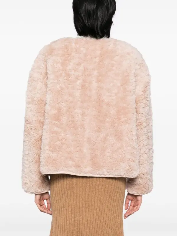 B+AB Faux Fur Jacket - Neutrals