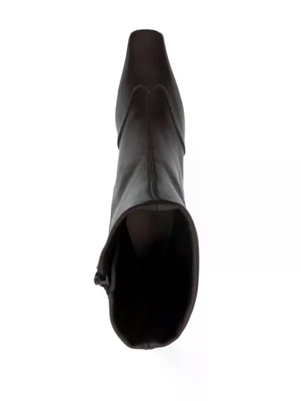 Khaite 85mm Nevada Boots - Brown