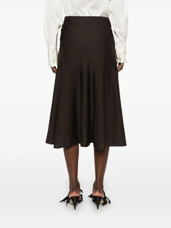 Khaite Mayu Midi Skirt
