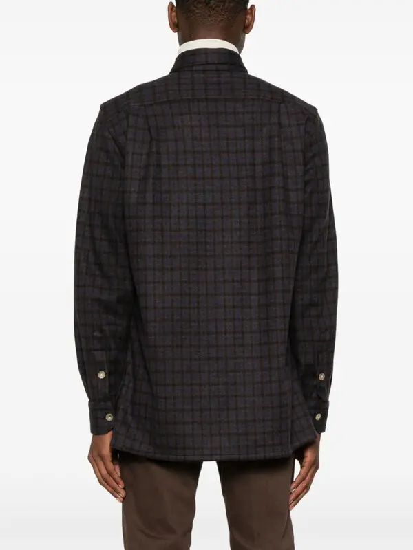 Kiton Flannel Shirt