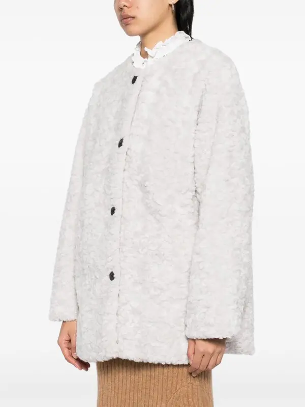 TOUT A COUP Faux Fur Jacket