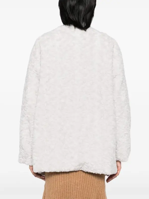 TOUT A COUP Faux Fur Jacket