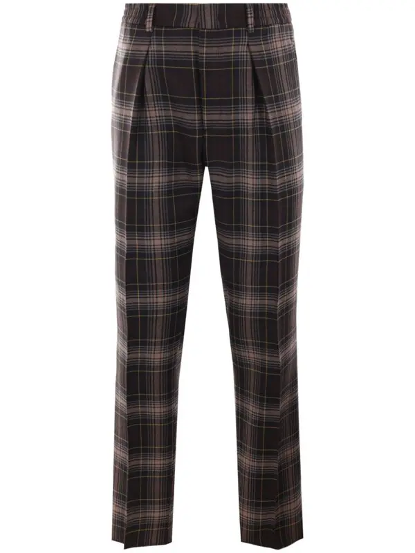Fendi Tartan Trousers