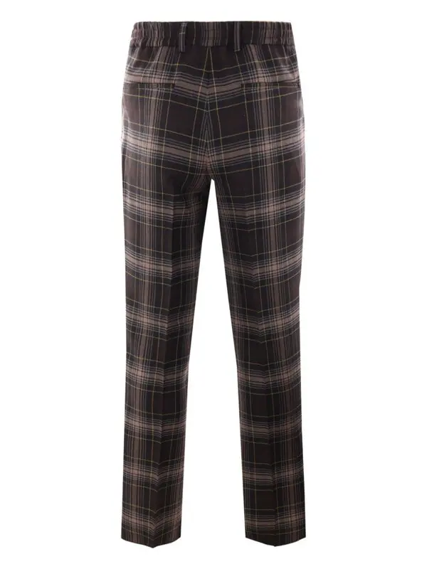 Fendi Tartan Trousers