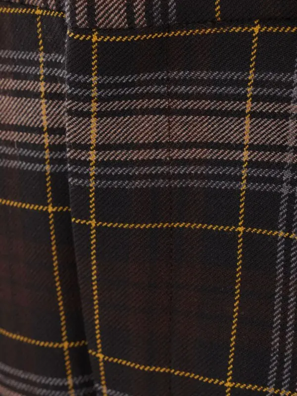 Fendi Tartan Trousers