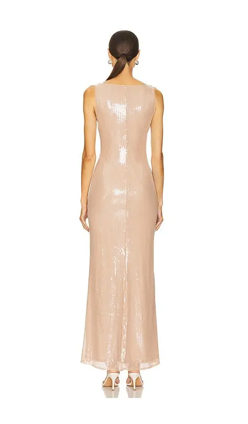 LOBA Disa Sequin Embellished Maxi Dress