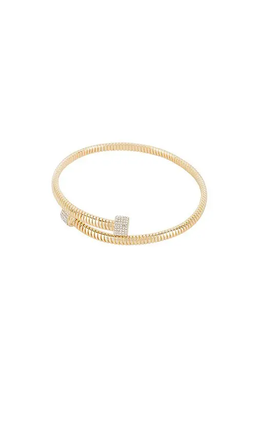 Baublebar Pave Single Wrap Cuff - Clear