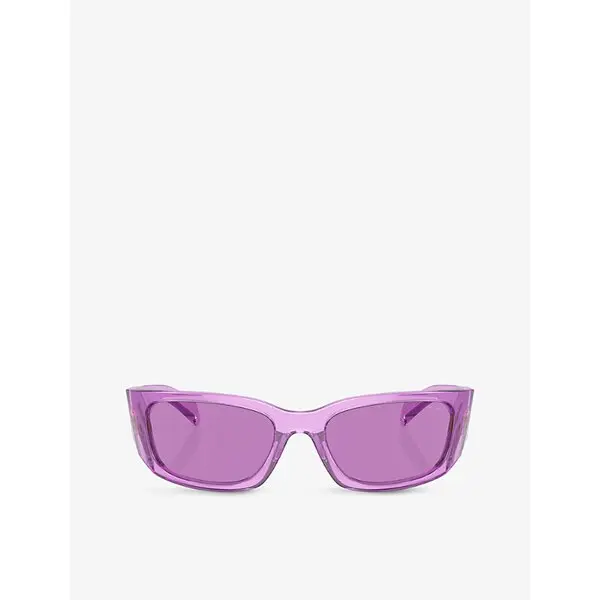 Prada Butterfly-frame Sunglasses - Purple