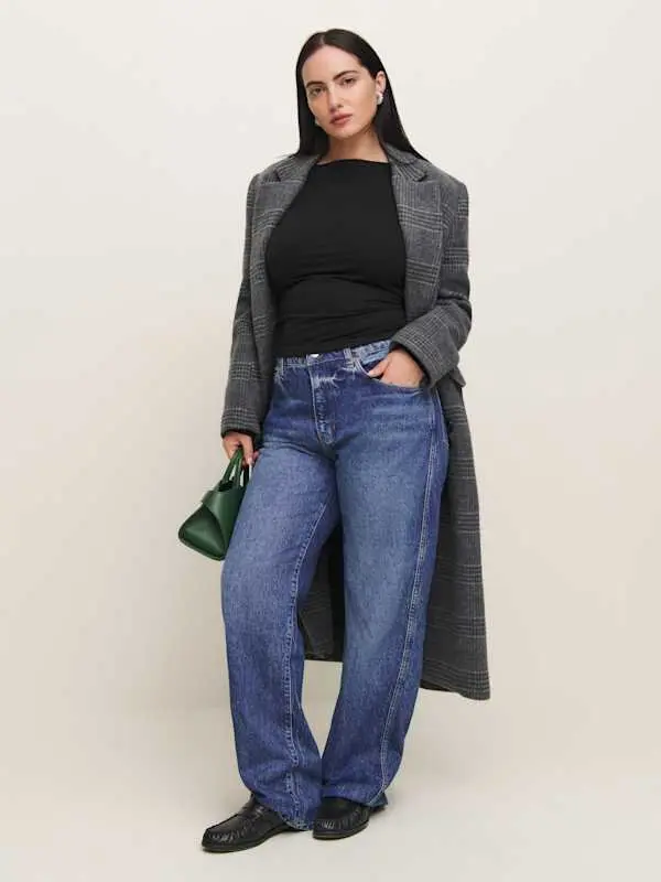 REFORMATION Wiley Knit Top - Black