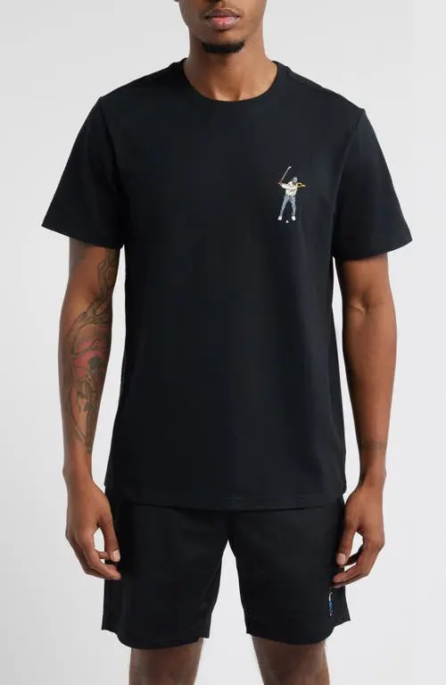 EASTSIDE GOLF Core Embroidered T-shirt - Black