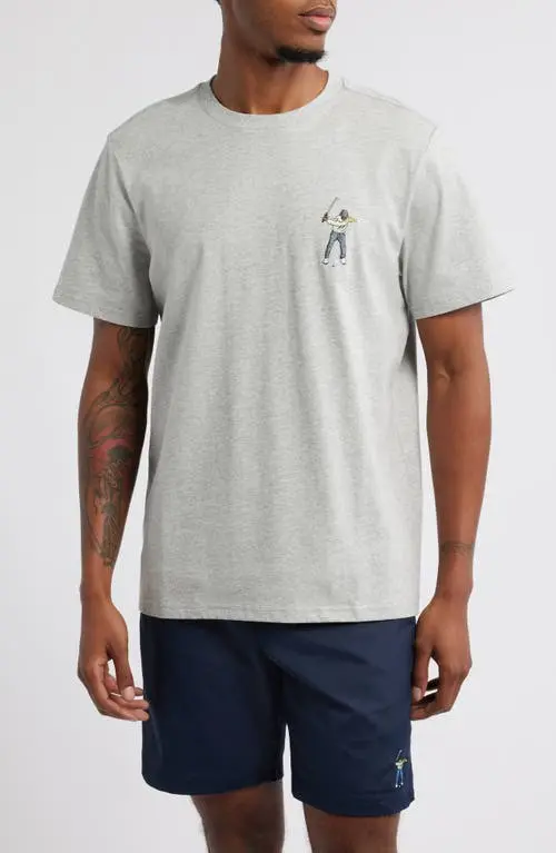 EASTSIDE GOLF Core Embroidered T-shirt - Heather Grey