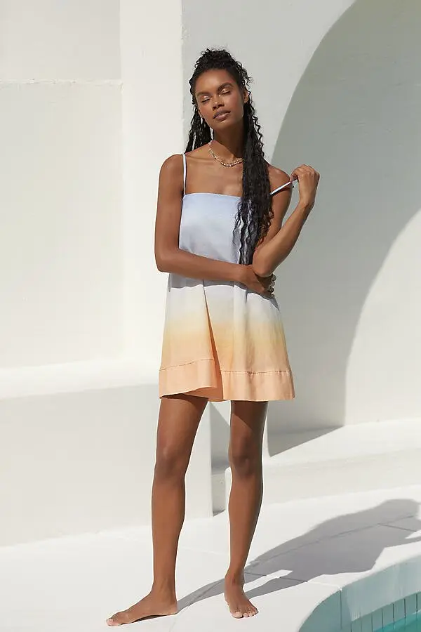 mini trapeze dress Alani Bow Trapeze Mini Dress  Lemon Cake