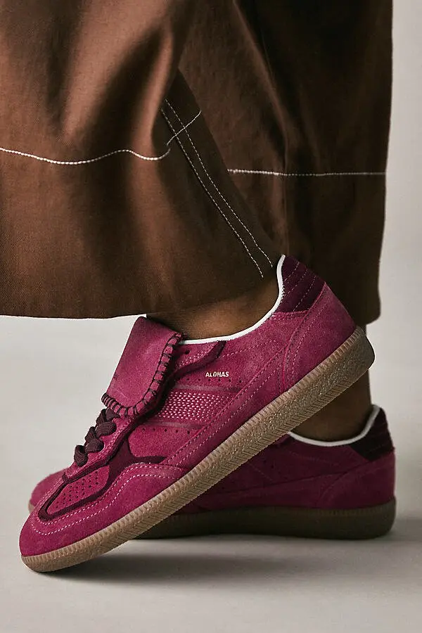 ALOHAS Tb.490 Club Sneakers - Suede Raspberry