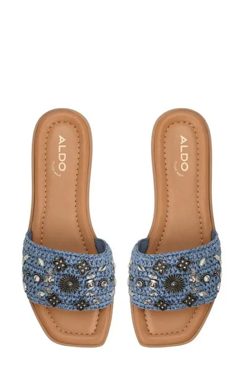 Aldo Coralynne Embellished Slide Sandal