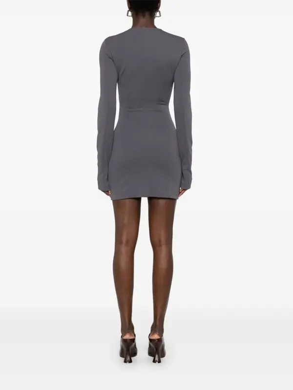 Attico Zipped Mini Dress