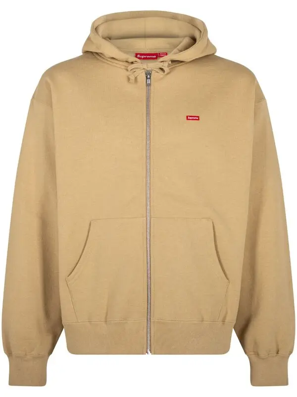 Supreme Small Box Fw24 Dark Tan Hoodie