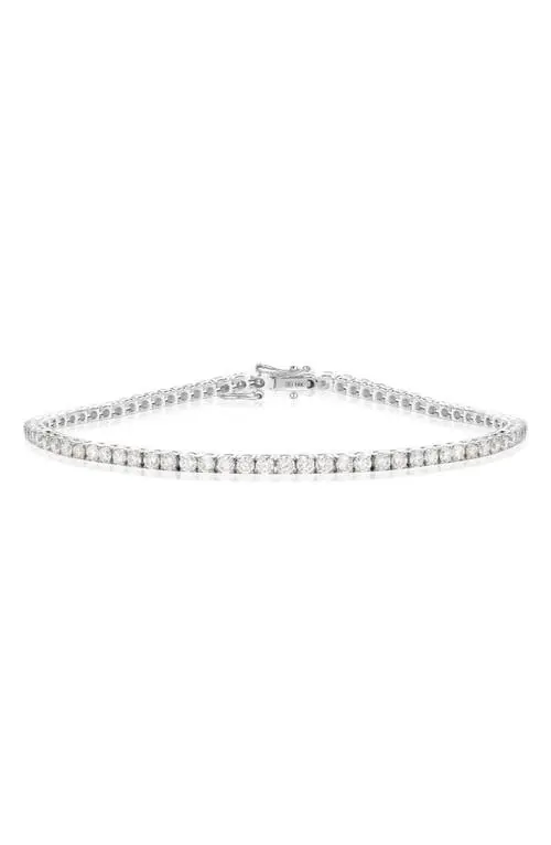 VALANI ATELIER Diamond Tennis Bracelet - 14k White Gold