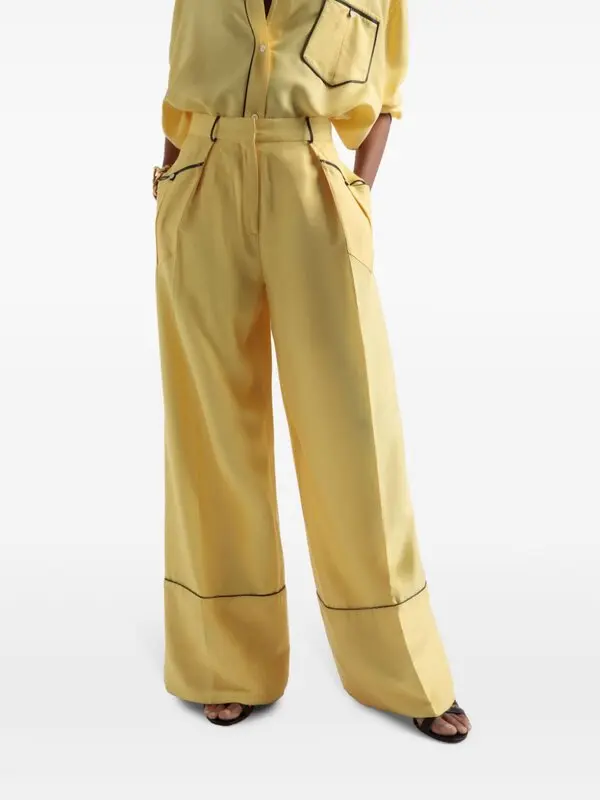 Bally Silk Tailored Trousers