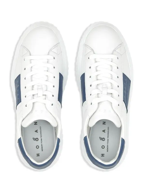 Hogan H-stripes Sneakers - White